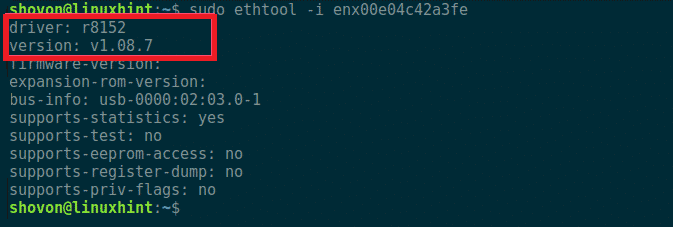 Recommended Tools: ethtool Network Interface Controller Driver for Linux – Digital Watchdog