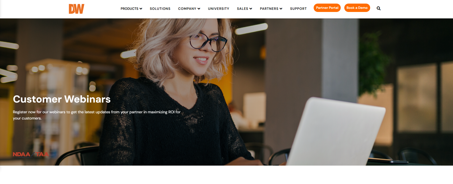DW Webinars and Demonstrations – Digital Watchdog