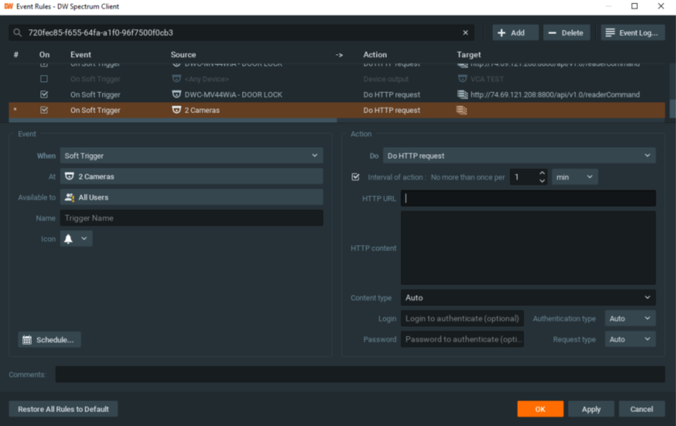 DW Spectrum - Lenel OnGuard Integration Guide – Digital Watchdog ...